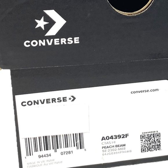 Converse | Shoes | Converse Chuck Taylor Shoes Women Skate Canvas Peach ...